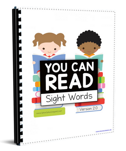 You Can Read Sight Words | 1+1+1=1 SHOP