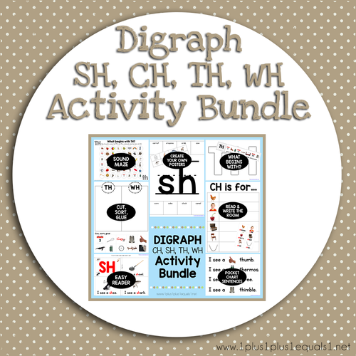 Digraph Activity Bundle | 1+1+1=1 SHOP