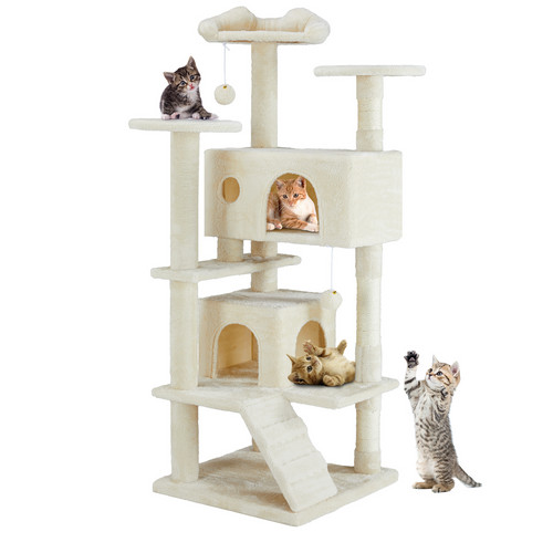 Cream Cat Tree | My Site 4