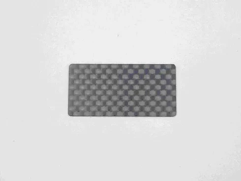 1/10 EP Touring car Wing Endplate (Bright Parallel Weave) /6pcs ...