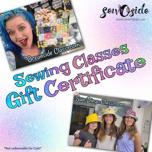 Sewing Class Gift Certificate | Sew Bestie