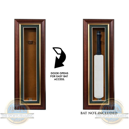 Universal Single Mini Cricket Bat Cabinet | Sports Framing