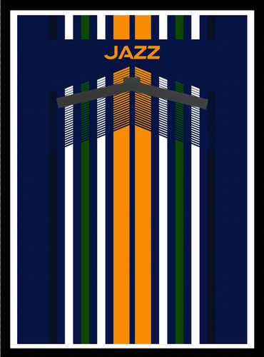 Utah Jazz Jersey Display Frame | Sports Framing