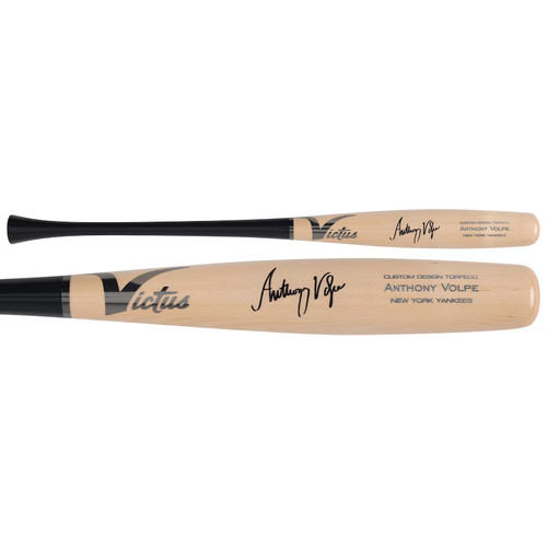 Anthony Volpe Signed New York Yankees Victus Game Model Torpedo Bat ...