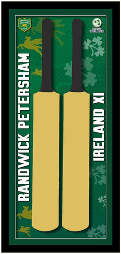 Custom Designed - Local Sporting Clubs Double Cricket Bat Display Case ...