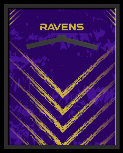 Baltimore Ravens Jersey Display Frame | Sports Framing
