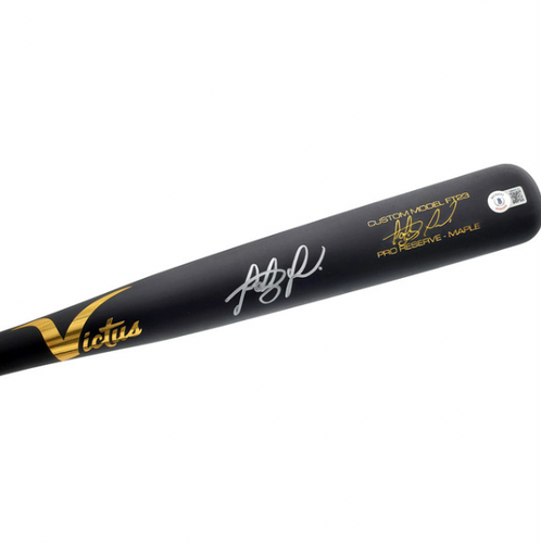 Fernando Tatis Jr. San Diego Padres Signed Black Victus Game Model Bat ...