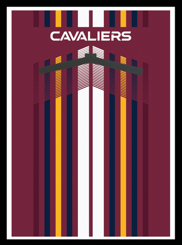 Cleveland Cavaliers Jersey Display Frame | Sports Framing