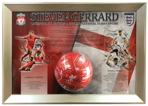 Custom Designed - Soccer / Football - Ball 3D Framing | Sports Framing