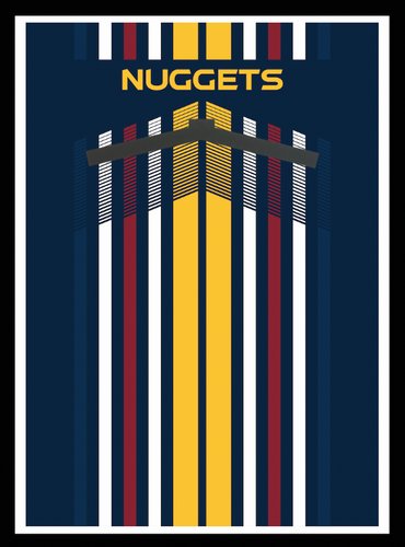 Denver Nuggets Jersey Display Frame | Sports Framing