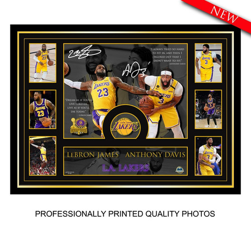 LeBron James & Anthony Davis - LOS ANGELES LAKERS 2020 NBA CHAMPIONS ...