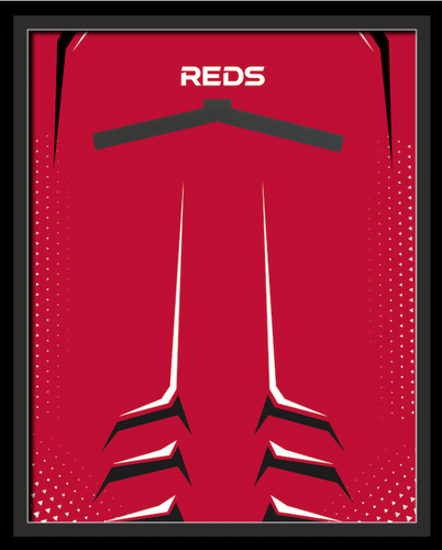 Cincinnati Reds Jersey Display Frame | Sports Framing