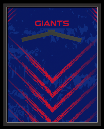 New York Giants Jersey Display Frame | Sports Framing