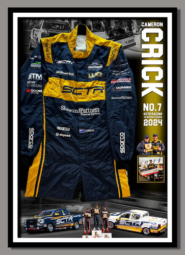 Full Size Motor Racing - Race Suit Custom Framing | Sports Framing