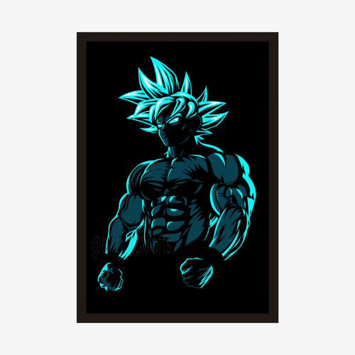 Goku Beast Mode - DBZ Frame | Arigato Krafts