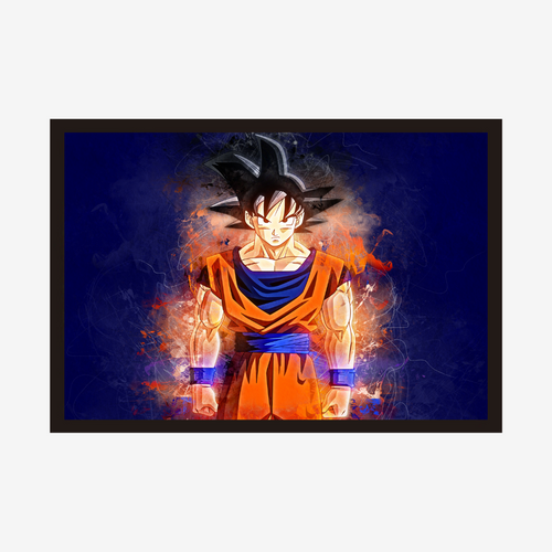 Son Goku Artwork - DBZ Frame | Arigato Krafts