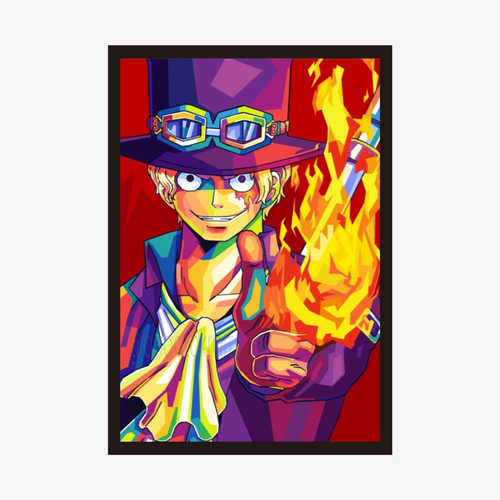 Dragon Claw Sabo Framed Artwork - OP | Arigato Krafts