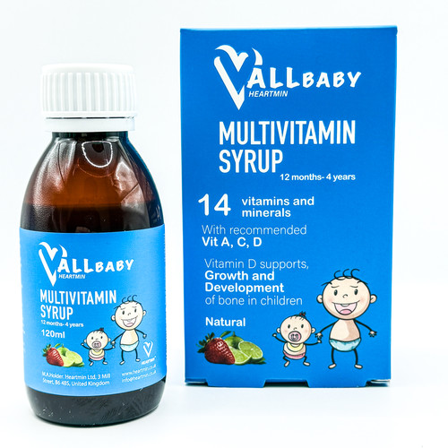 Multivitamin Syrup for Babies (1 to 4Years) | HEARTMIN
