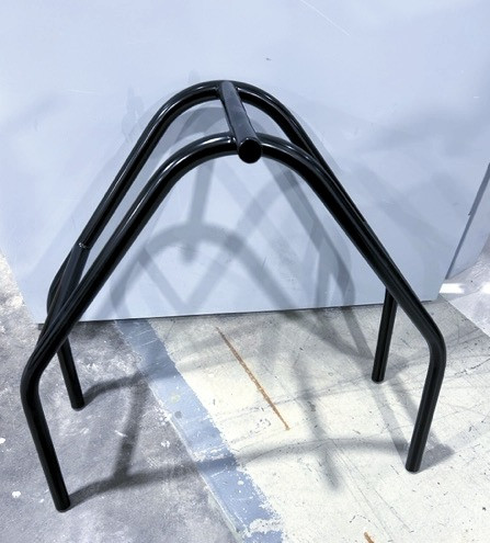 Sprint Car Rear Bumper Chromoly Black | DRC Chassis