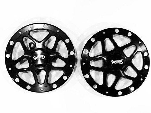 Winters Front Hub Set Black | DRC Chassis