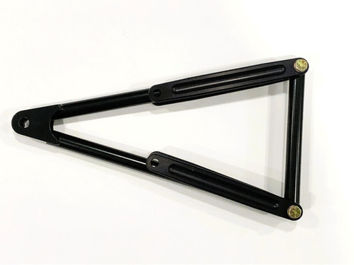 Sprint Car Jacob's Ladder 13 5/8" Black w/Straps | DRC Chassis