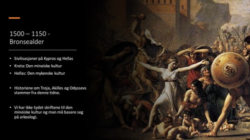 Perioder i gresk og romersk historie | Kjetilskolen