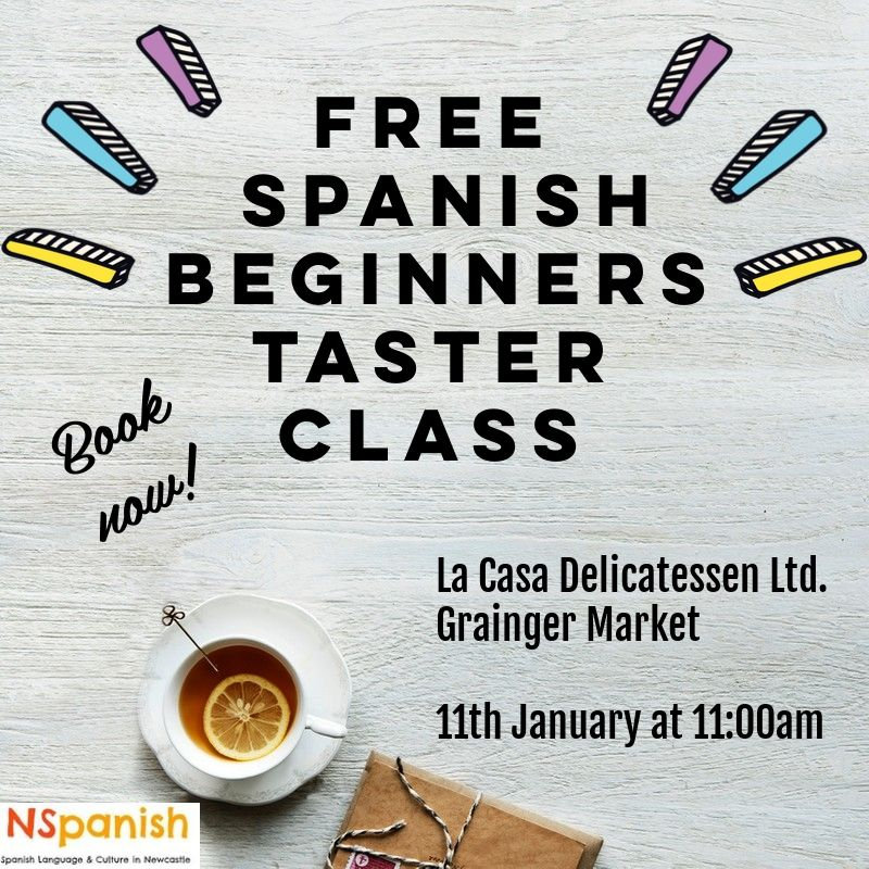 FREE SPANISH BEGINNERS TASTER CLASS