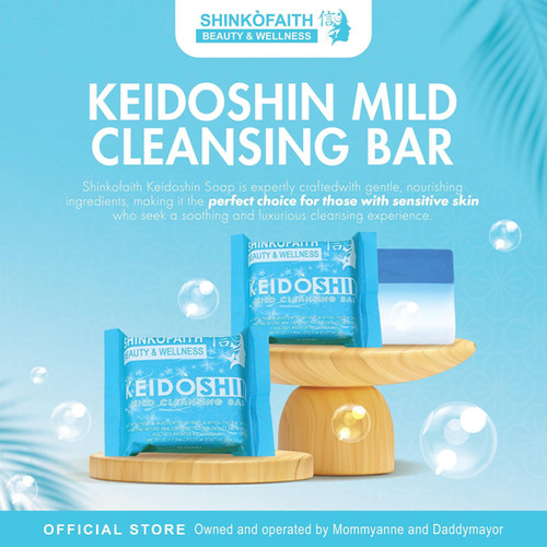 ShinkoFaith Keidoshin Soap Mild Cleansing Bar | Icee's Beauty