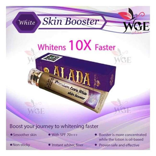 Alada Premium Extra White Skin Booster Lotion Super Whitening X10 SPF70 ...