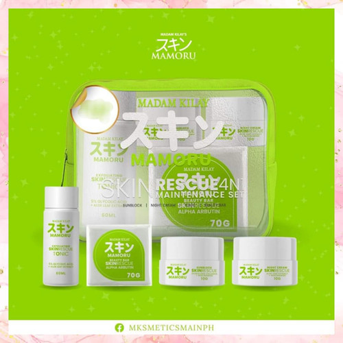 MADAM KILAY MAMORU SKIN RESCUE 4N1 MAINTENANCE SET | Icee's Beauty