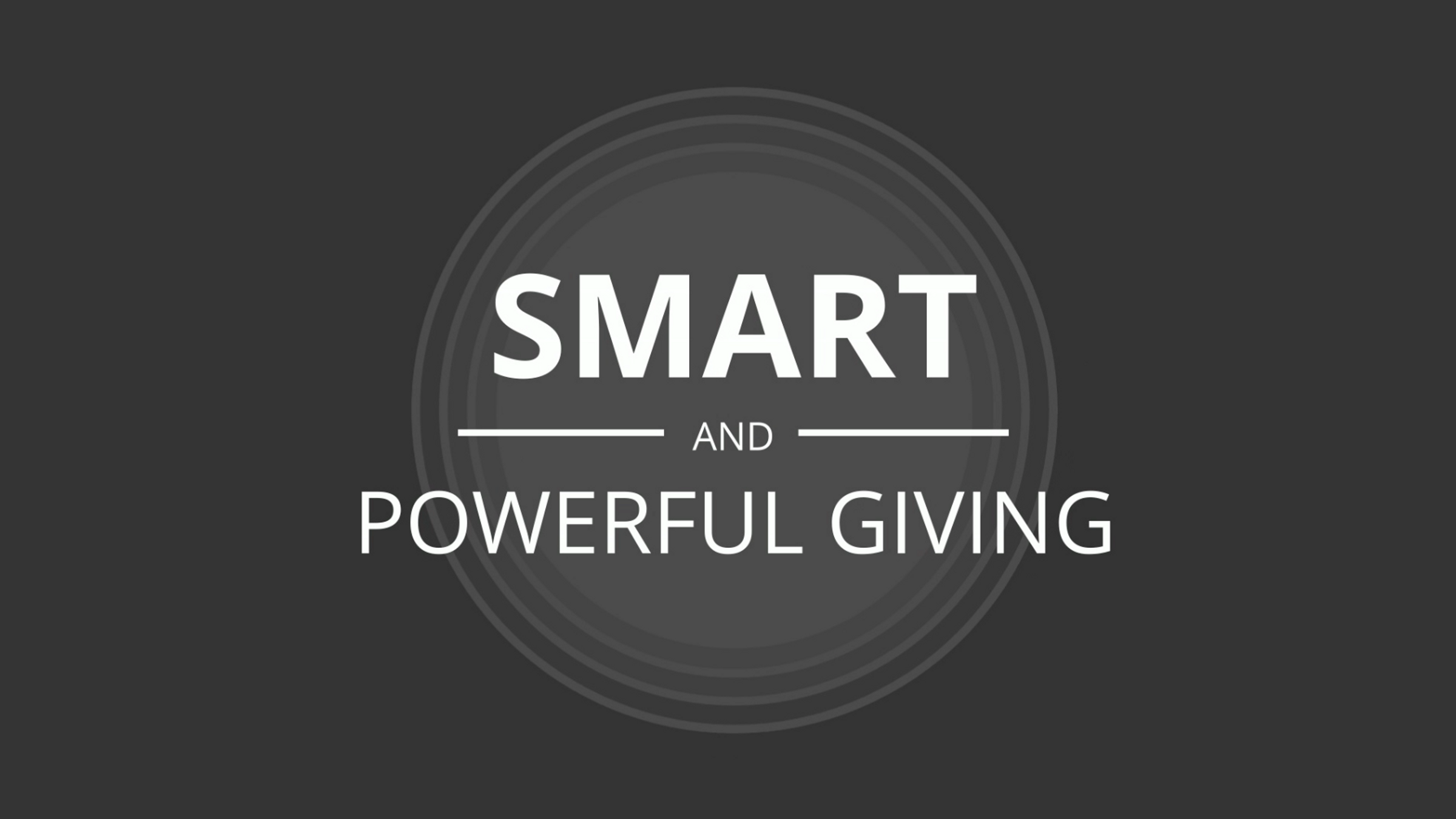 SMART GIVING | OWM