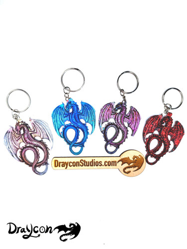Dragon Keychains Handmade | Dragon Lovers | D&D gifts | Candidragoness