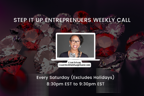 Weekly Step It UP Zoom Coaching Call | Ruby Girl