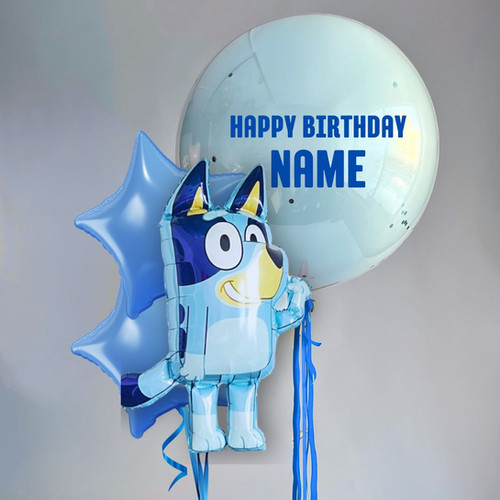 Bluey balloons set | Confetti Party| order online or call +447723002239