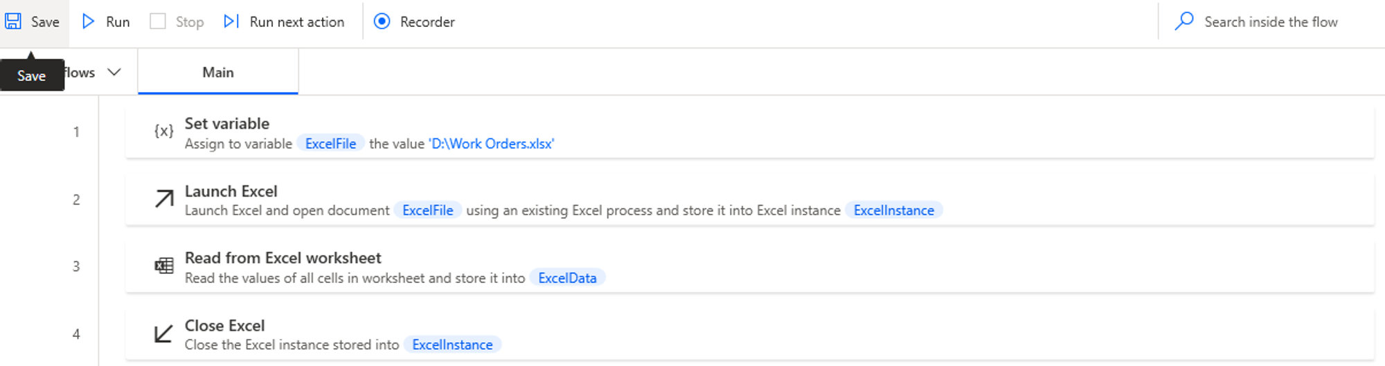 Microsoft Power Automate - How to read a large Excel file faster