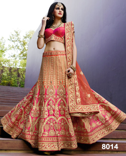 Mastani Silk kajri pink women lehenga | dreshare