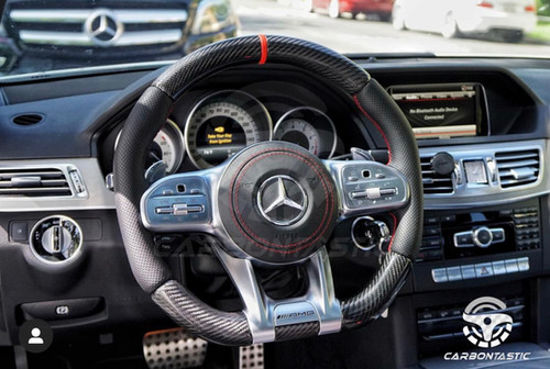 2019+ AMG Custom Carbon Fiber Steering Wheel | carbontastic