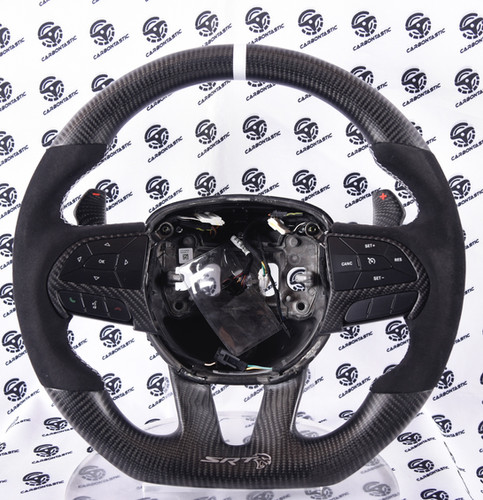 2020+ Charger/Challenger SRT Custom Carbon Steering Wheel with Paddle ...