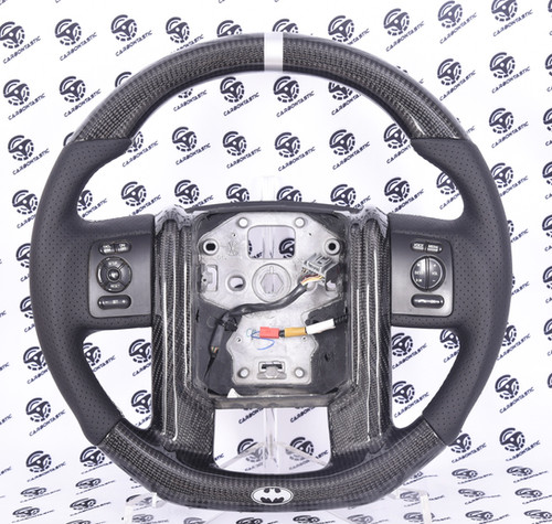 2011-2016 Ford F-250/350/450 Custom Carbon Fiber Steering Wheel ...