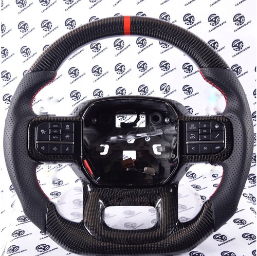 2021+ Ford F150/F250 Custom Carbon Fiber Steering Wheel | carbontastic