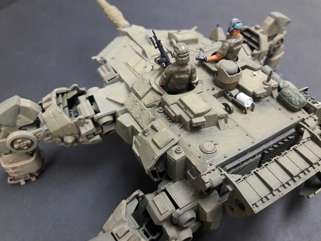 Damon Davies - Mechanized Tank [More in Comments!] : r/Kitbash