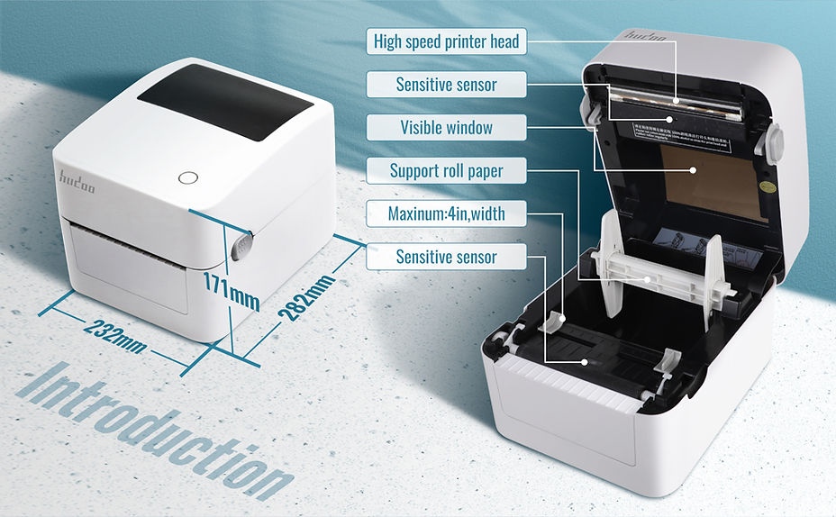 THERMAL Printer | shipping label printer | Hudoo Product LLC | United ...