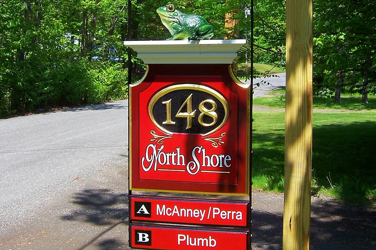 Residental Signs | Swanzey, NH | McAnney Fine Carved Signs