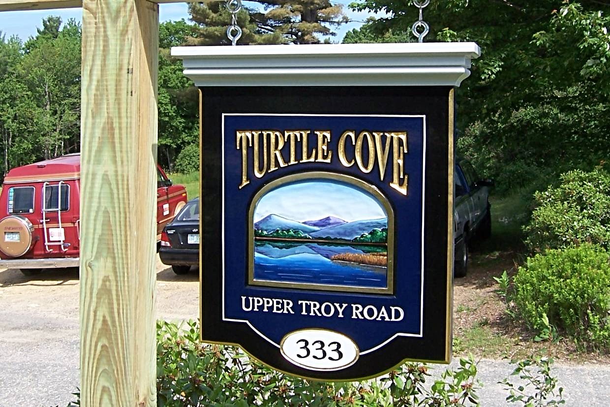 Residental Signs | Swanzey, NH | McAnney Fine Carved Signs