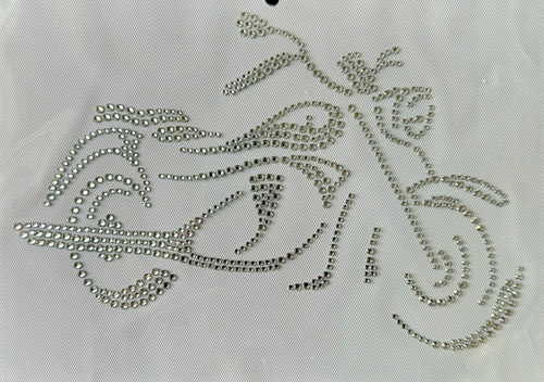 Motorcycle in Crystal Stone | Uniquely Crafts, LLC