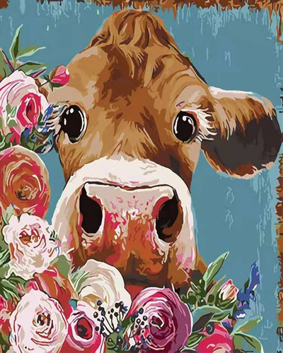 Rosie the Cow | Uniquely Crafts, LLC