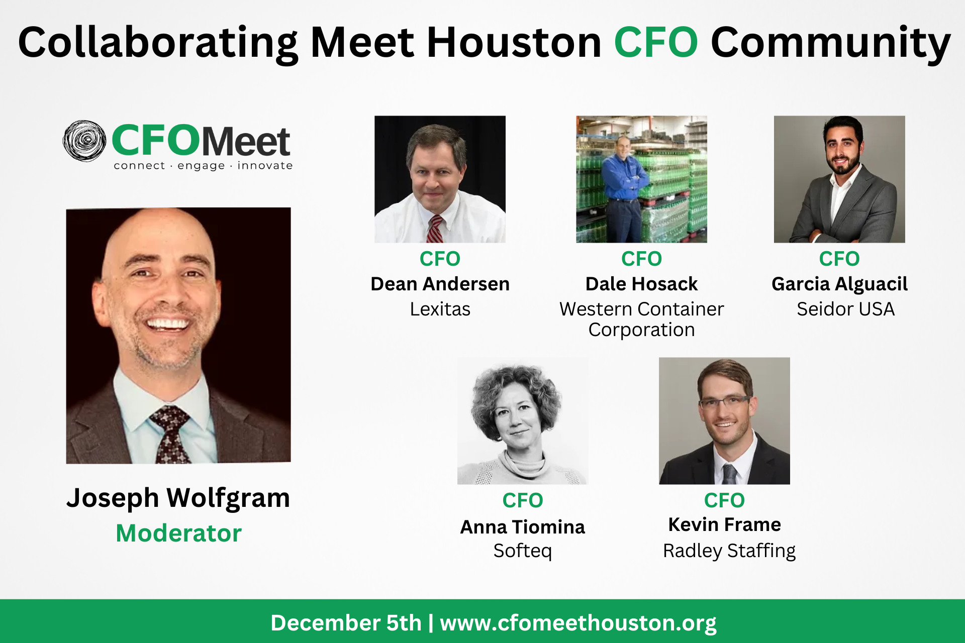 CFOMeet Houston | Collaborating Houston CFO community