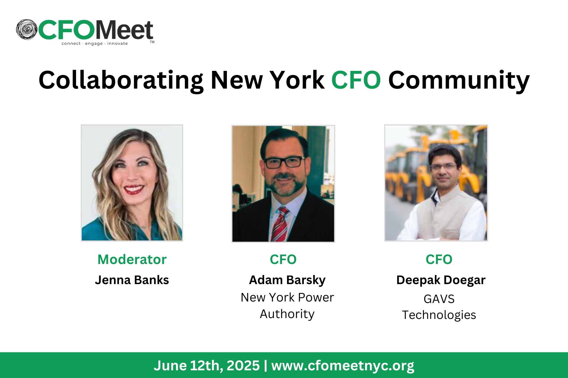 CFOMeet New York | collaborating New York CFO community