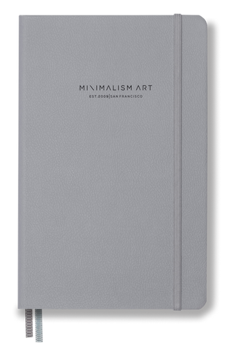Hard Cover Notebook - Gray | Minimalismart