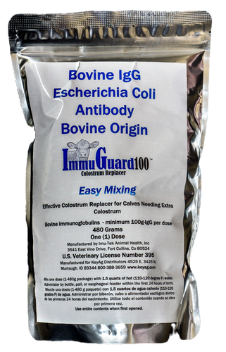 Excell Pro™ ImmuGuard 100™ Colostrum Replacer | Excell All Natural